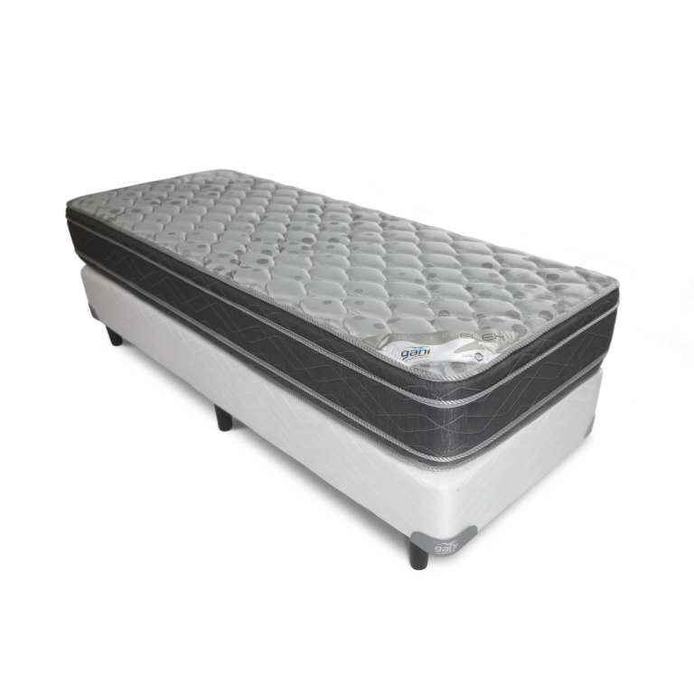 SOMMIER “GANI” SILVER FLEX 1 1/2 PLAZA - La Fiaca: Colchones y Sommiers